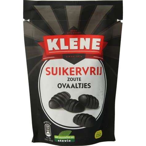 Klene Zoute Ovaaltjes Suikervrij 110g Klene Efarma Apotheek En