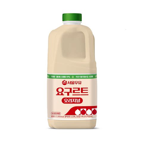 서울우유 요구르트 17l 배민 장보기∙쇼핑