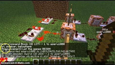 Minecraft Tutorial Testfor Command W Scoreboard Command Youtube