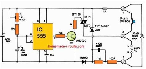 Best Timer Circuit Diagrams Using IC Homemade Circuit Projects
