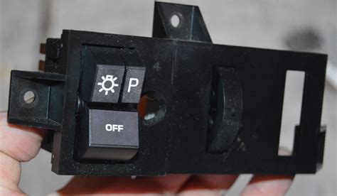 Instrument Cluster Dimmer Switch Dash Lights Brightness