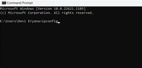 Cek Ip Address Laptop Dari Command Prompt Cmd