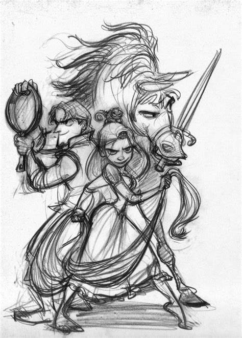 Living Lines Library Tangled Characters Pascal Maximus