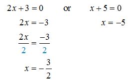 Edu Technology And Algebra Solve By Factoring In Elementary Algebra