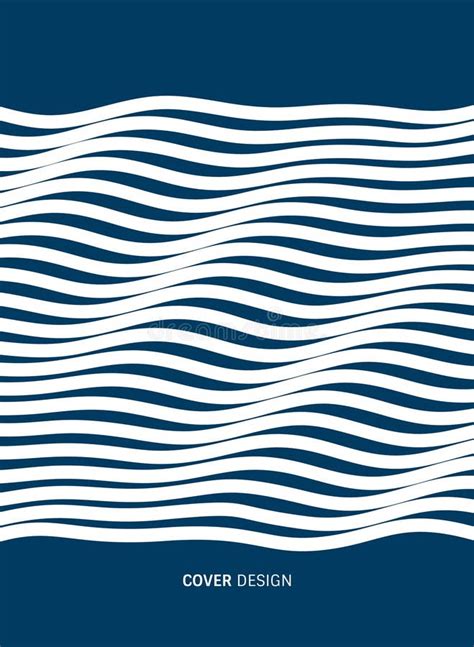 Abstract Flowing Wave Lines 3d Wavy Background Dynamic Effect Template For Albums Brochures