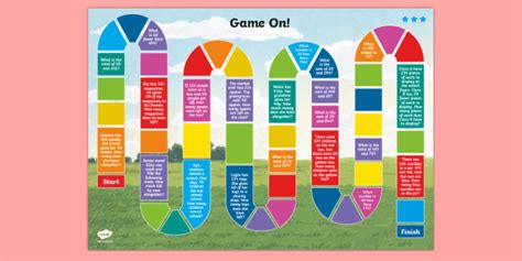 Three Digit Numbers And Tens Word Problem Board Game
