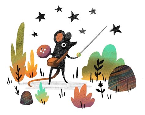 Hero Mouse Art Print Etsy Storybook Art Mouse Illustration