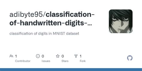 Github Adibyte Classification Of Handwritten Digits Using Mnist Dataset On Kaggle