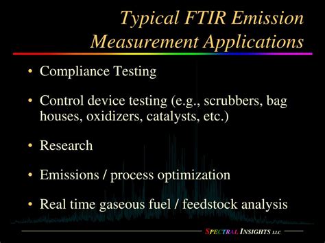 Ppt Real Time Emission Measurements Using Ftir Spectroscopy Epa Method 320 Powerpoint