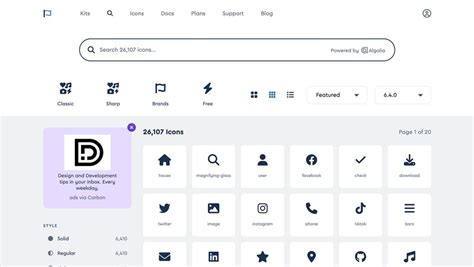 Font Awesome Search Icon Web Saku