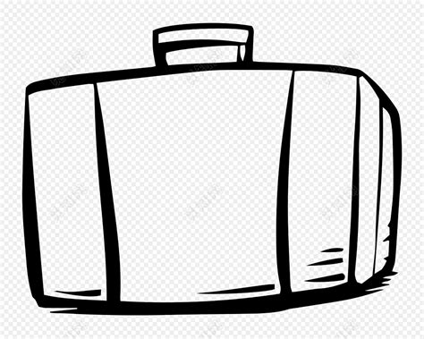 装满东西的旅行箱简笔 旅行箱简笔画 拉杆箱旅行箱 第8页 大山谷图库