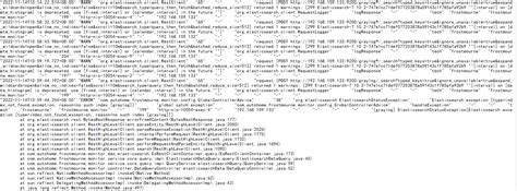 使用数据查询时日志报错 · Issue 126 · Autohomecorpfrostmourne · Github
