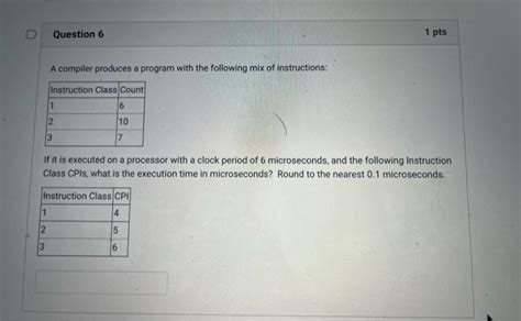 Solved A Compiler Produces A Program With The Following Mix