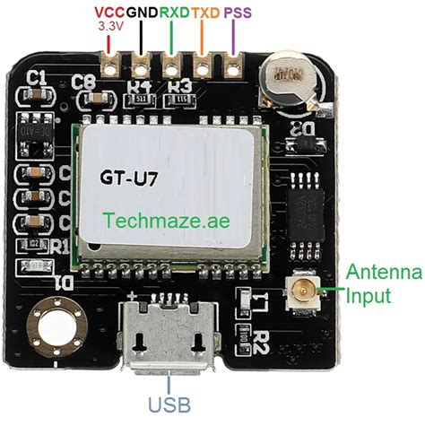 Gt U7 Gps Module Compatible Neo 6m 51 Xpart Electronic