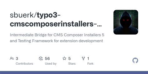 Github Sbuerktypo3 Cmscomposerinstallers Testingframework Bridge Intermediate Bridge For Cms