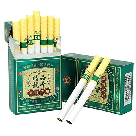 Green Tea Herbal Cigarettes Fruit Tea Smoke Black Tea Jasmine Tea