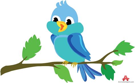Bird On Branch Clip Art Free Download On ClipArtMag