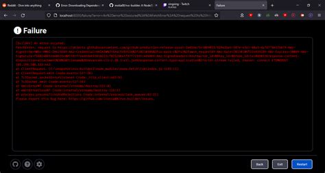 Error Downloading Dependencies Not Working · Issue 37 · Inotia00rvx Builder · Github