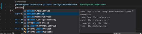 automated imports wrong preview in hover · issue 50620 · microsoft vscode · github