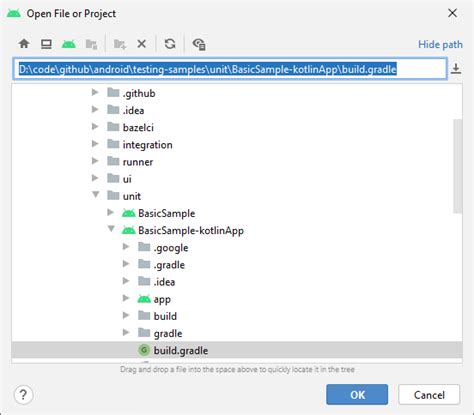 could not run basicsampler kotlinapp · issue 359 · android testing