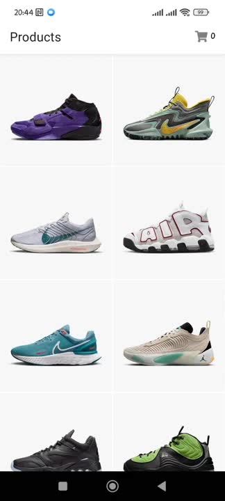 Mikhaeli Rekhviashvili On Linkedin Project Reactnative Redux Nike