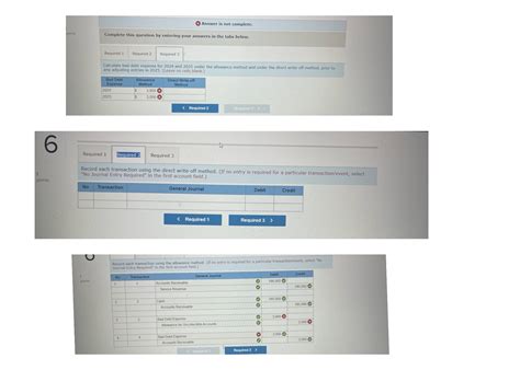 Solved Exercise Static Compare The Allowance Method Chegg