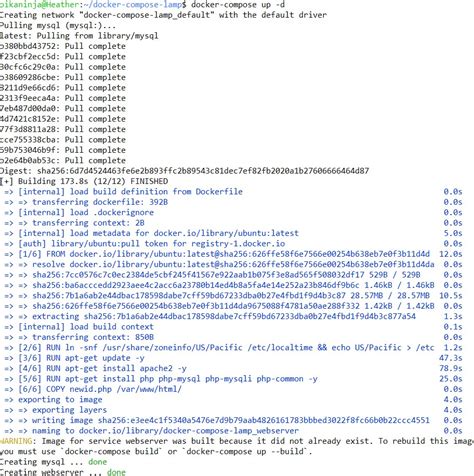 Blog Docker Compose Lamp Stack Pt Monicas Cit Blog