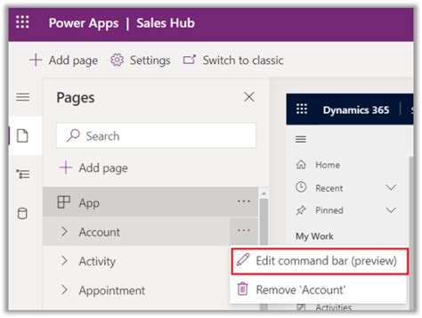 Command Bar Designer For Model Driven Appspreview Dynamics 365 Talk