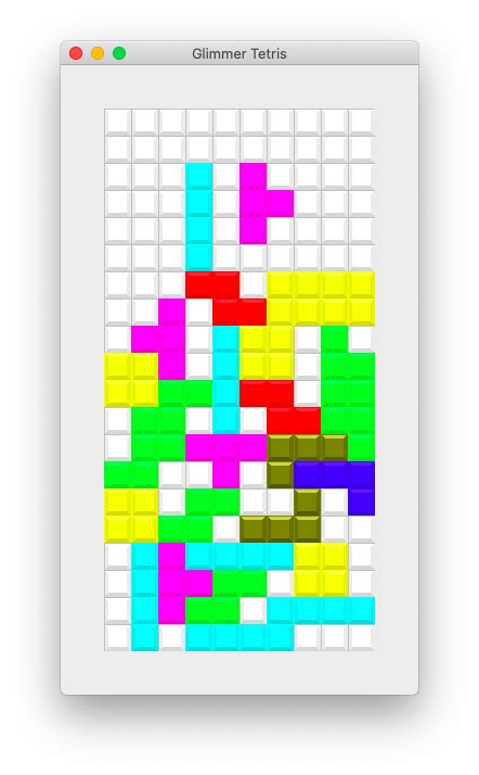 day 5 glimmer tetris gem glimmer tetris the playfield get