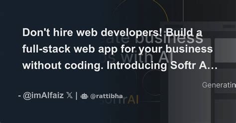 Dont Hire Web Developers Build A Full Stack Web App For Your Business Without Coding