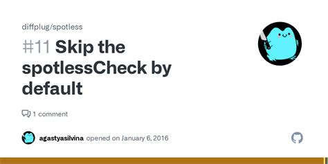 Skip The Spotlesscheck By Default · Issue 11 · Diffplugspotless · Github