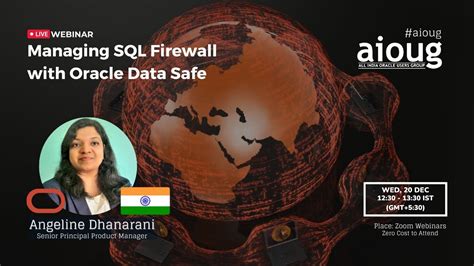 Managing Sql Firewall With Oracle Data Safe Video By
