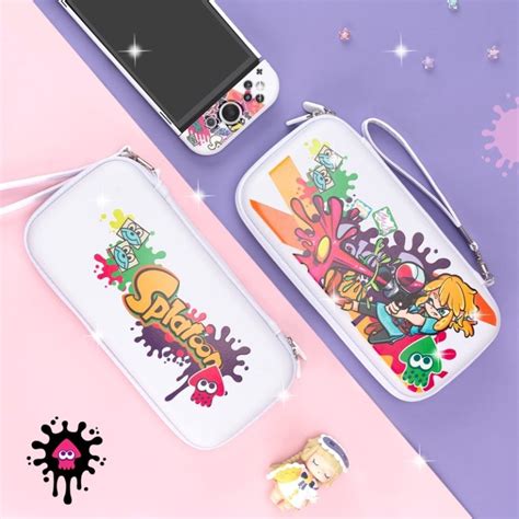 Splatoon X Link Switch Carrying Case Splatoon Oled Travel Case Regisbox