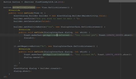 Android Tutorial How To Make Alert Dialog Box In Android Studio
