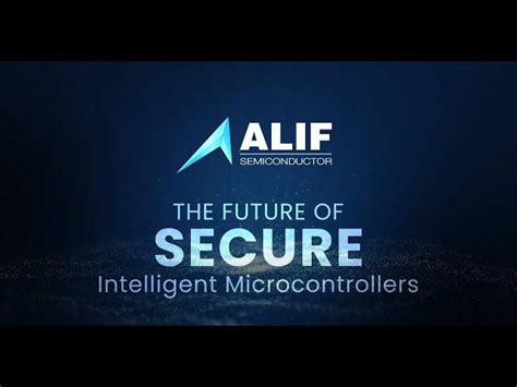 Alif Semiconductors Secure Boot For Microcontrollers Alif