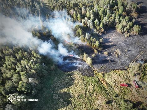 На Чернігівщині триває ліквідація масштабної пожежі ФОТО Хронікерс