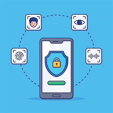 Cartoon Biometrics Authentication Concept Illustration 54680629 Vector Art At Vecteezy