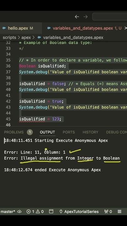 Illegal Assignment Error In Apex Coding Salesforce Programming Salesforcedeveloper Error