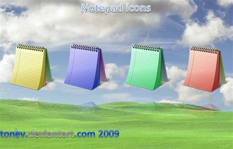 Notepad Icons By Tonev On DeviantArt