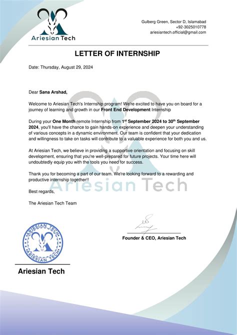 Sana Arshad On Linkedin Internship Frontenddevelopment Techjourney Webdevelopment Ariesiantech