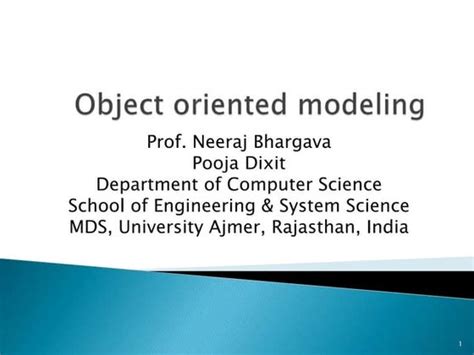 Introduction To Object Oriented Databases Pptx