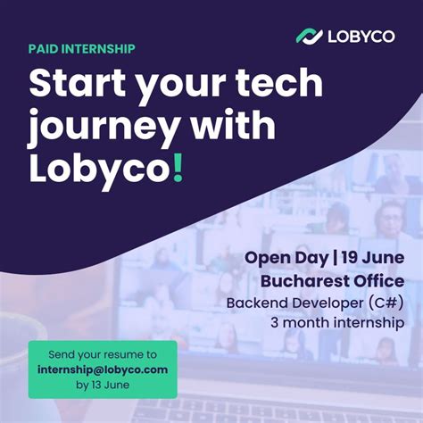 Lobyco On Linkedin Internship Techjob Careers