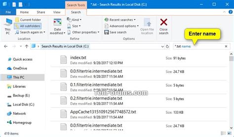 Search In File Explorer In Windows 10 Tutorials