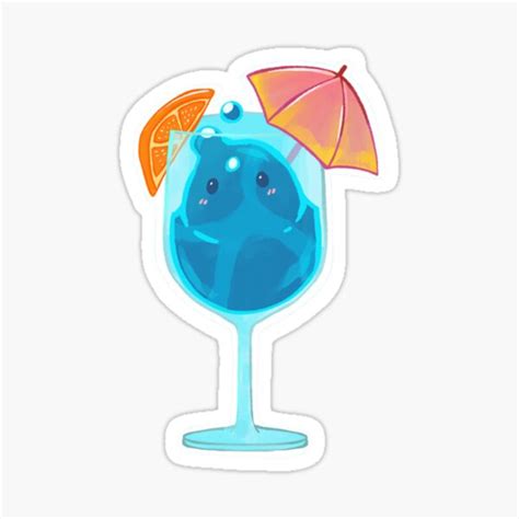 Puddle Slime Drink Slime Rancher Sticker For Sale By Zairanzayan