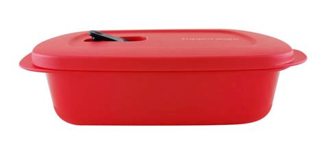 Tupperware Red Microwavable Reheatable Lunch Box Container 10l Lazada