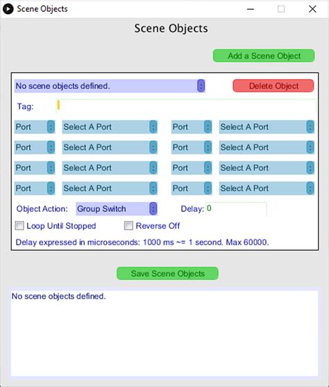Scene Objects Lews Duino Gear