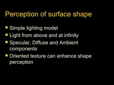 Visual Thinking Colin Ware Lectures 2013 7 3 D Space Perception Ppt Free Download
