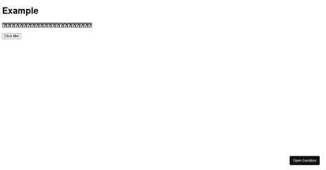React 18 Example 5 Codesandbox