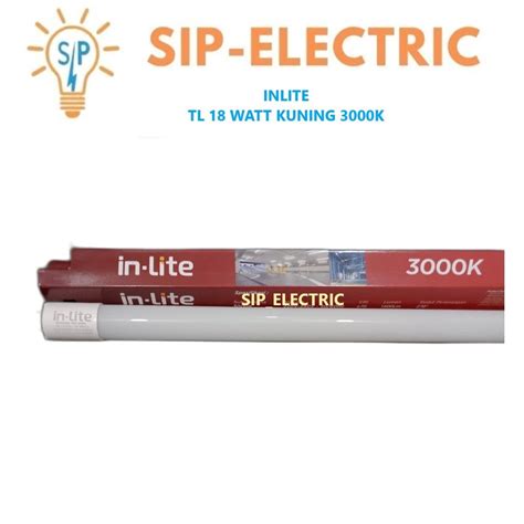 Jual INLITE LAMPU TL T WATT K TUBE GLASS IN LITE LAMPU TL T W Shopee Indonesia