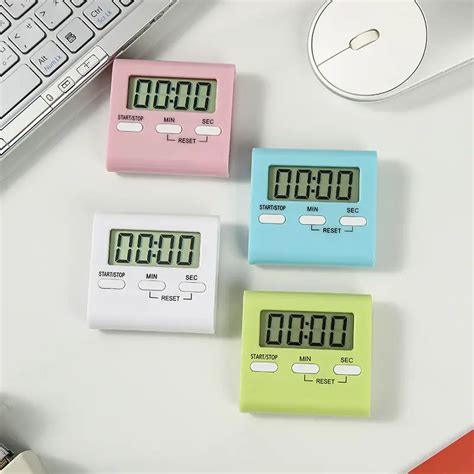Kitchen Timer Magnetic Digital Timer Small Cooking Timer Clear Digits